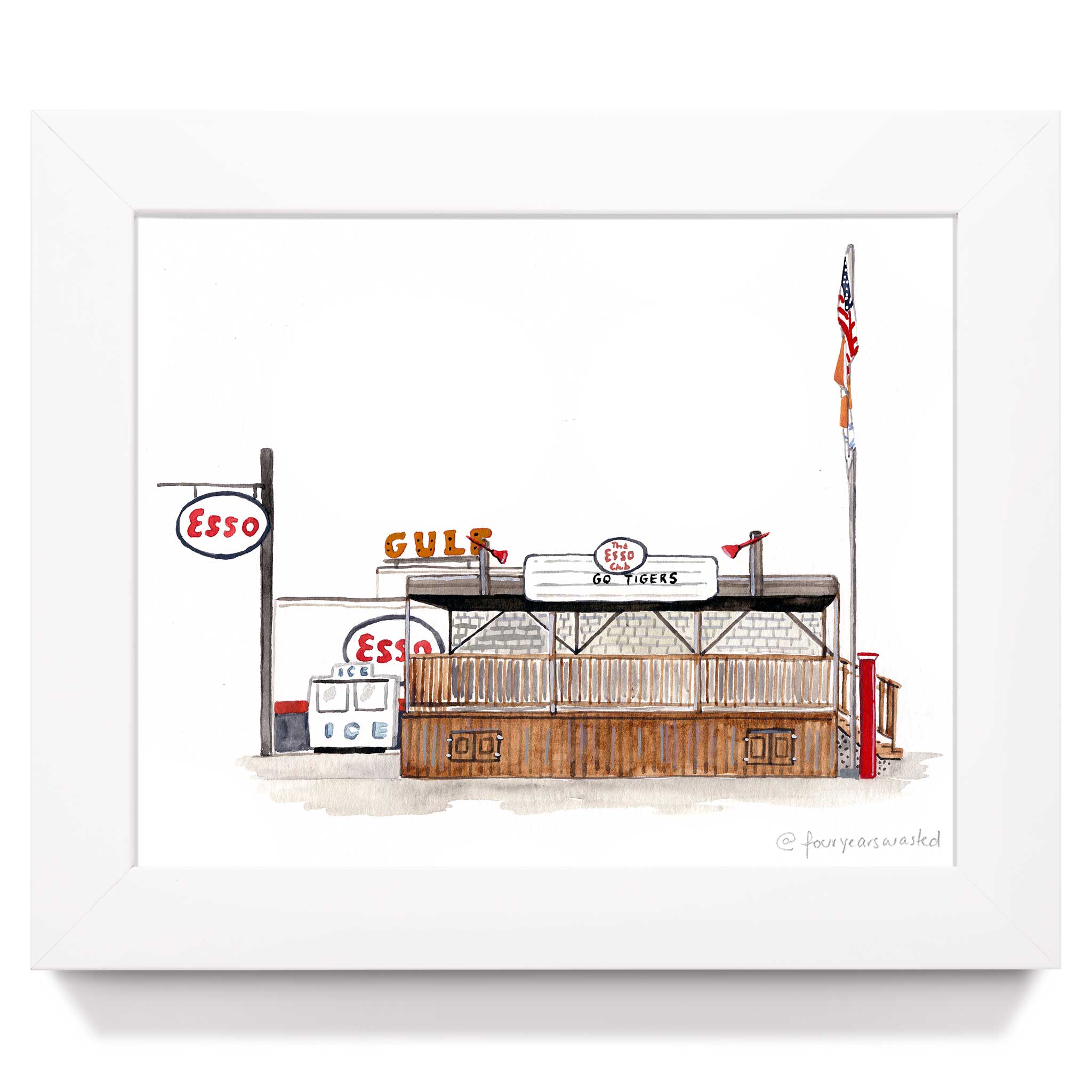 The Esso Club (Clemson) – Four Years Wasted